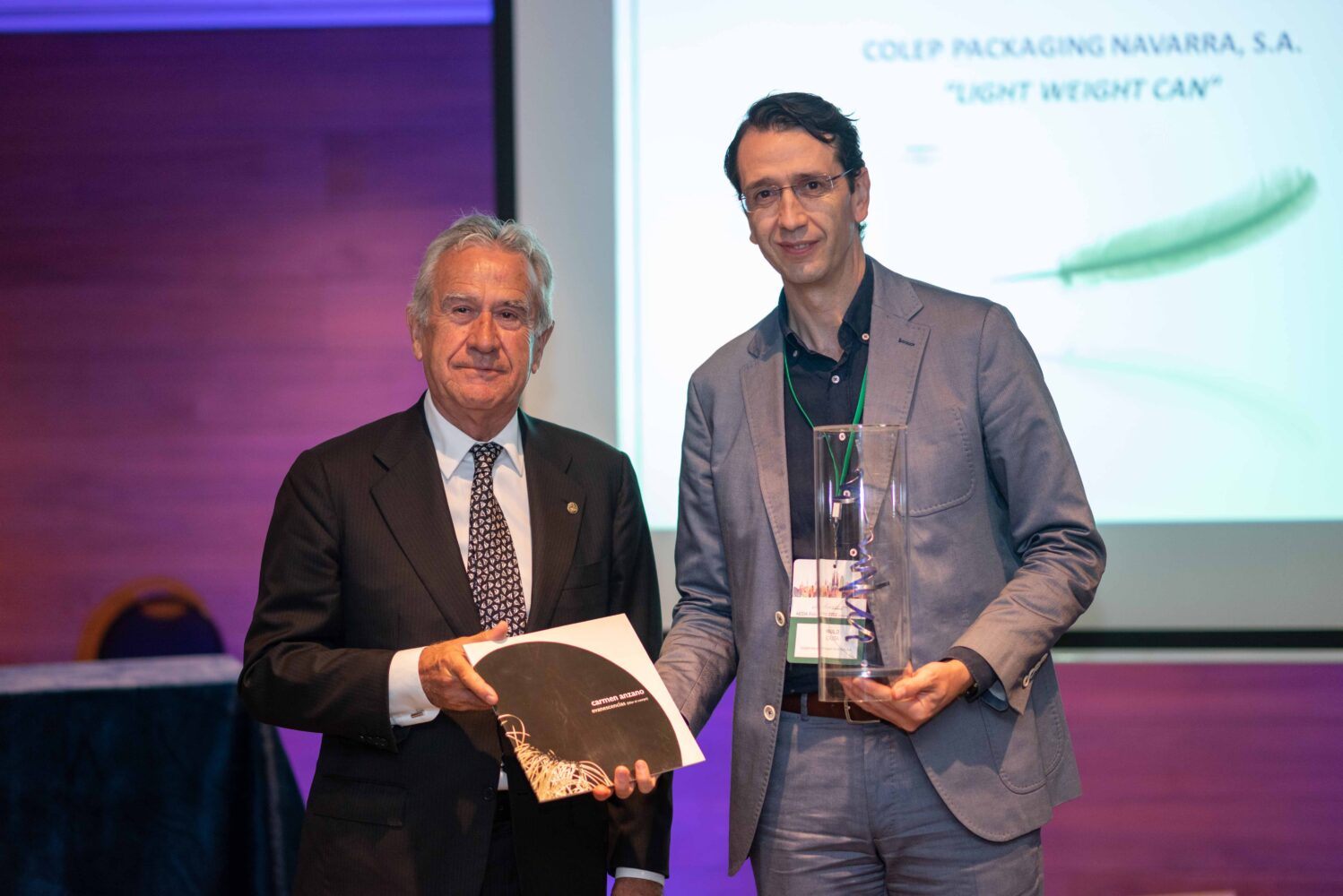 Light Weight Can solution awarded by AEDA - Colep Packaging